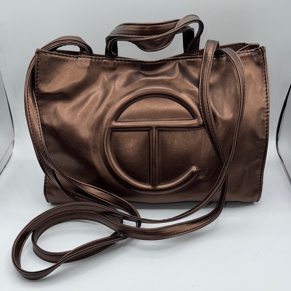 Telfar | Bags | Telfar Womens Brown Bag Bronze Tote | Poshmark